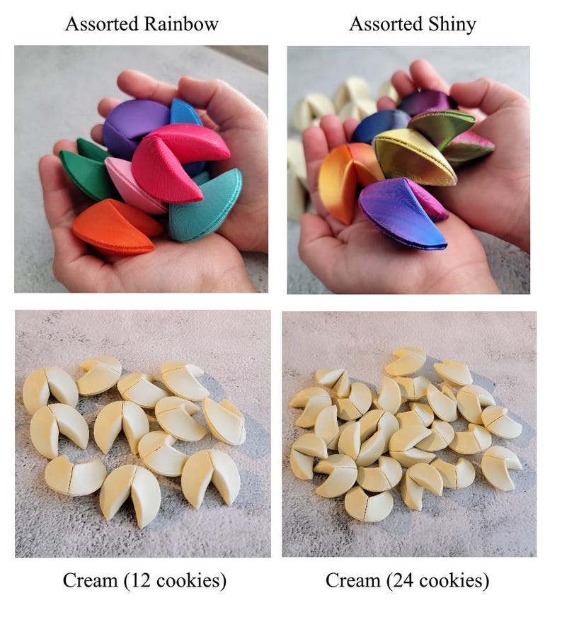Plastic Fortune Cookies With Holiday Messages | Stocking Stuffers ...