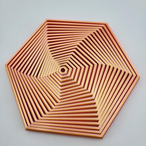 3D Fractal Fidget Hexagon Toy - Fidget Toy, Desk Toy, Desk Decor - Etsy