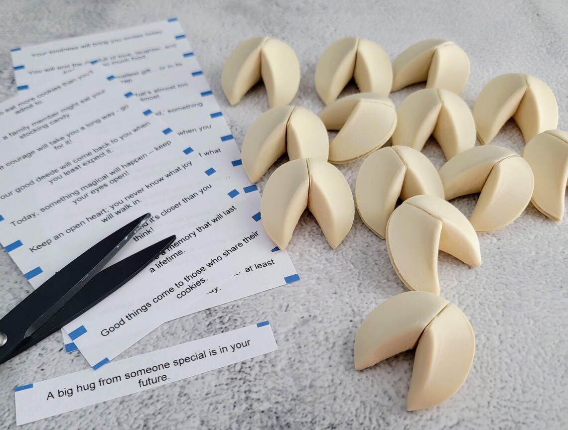 Plastic Fortune Cookies With Holiday Messages | Stocking Stuffers ...
