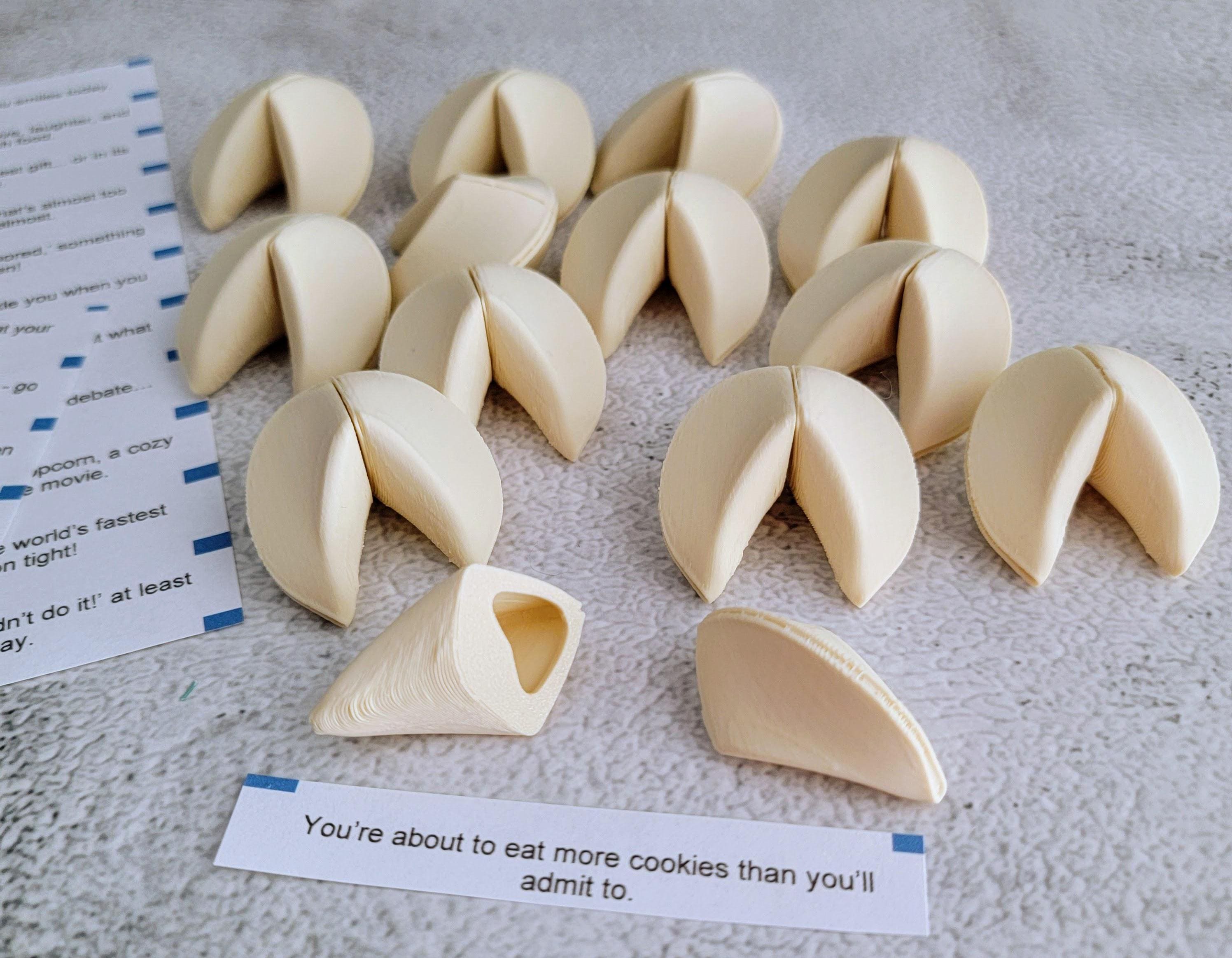 Plastic Fortune Cookies With Holiday Messages | Stocking Stuffers ...