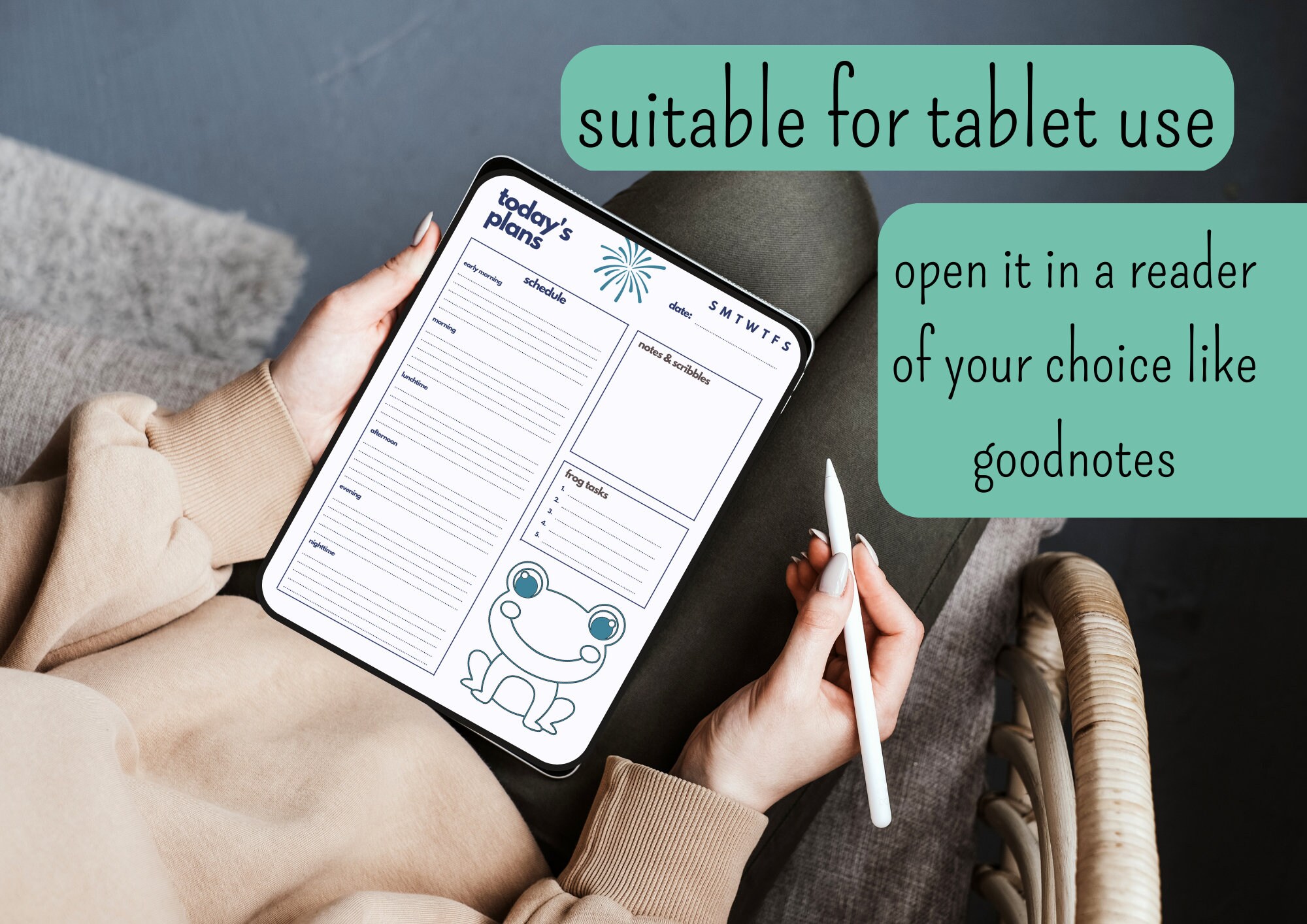 Eat the Frog! Planner Printable - Print Out or Use on Tablet ...