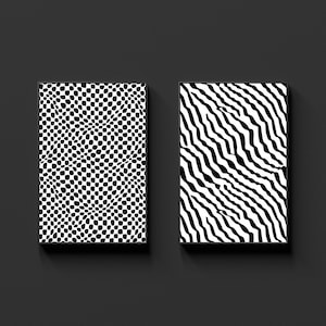 50 Vector Optical Illusion Seamless Patterns, 3D Effect Designs, SVG ...