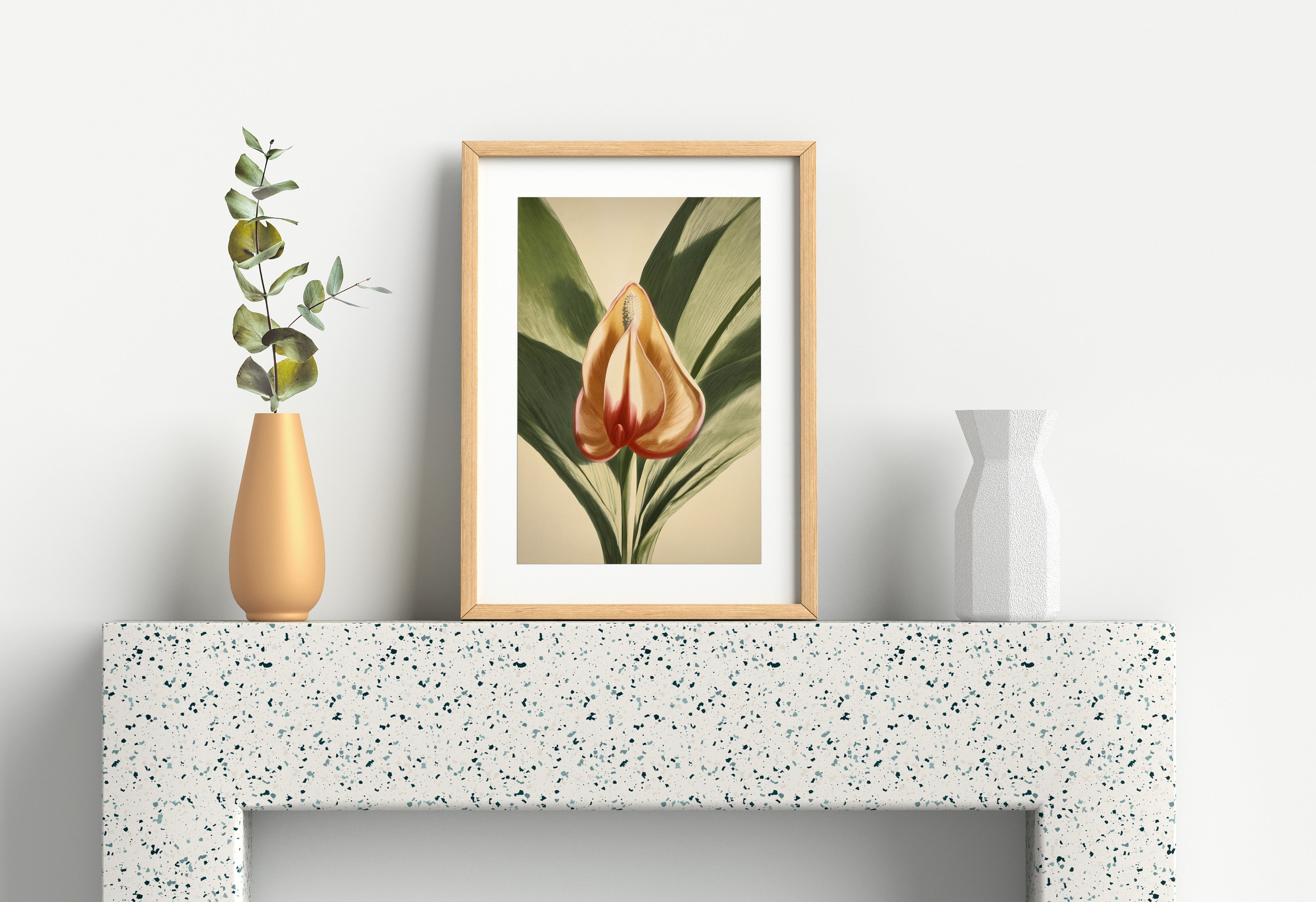 Vulva Flower Digital Print, Bedroom Printable Erotic Botanical Poster ...