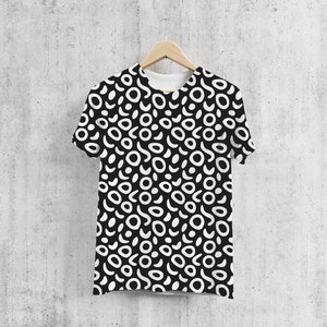 100 Vector Seamless Designs, SVG, BW, Asymmetric Patterns, Scrapbook ...