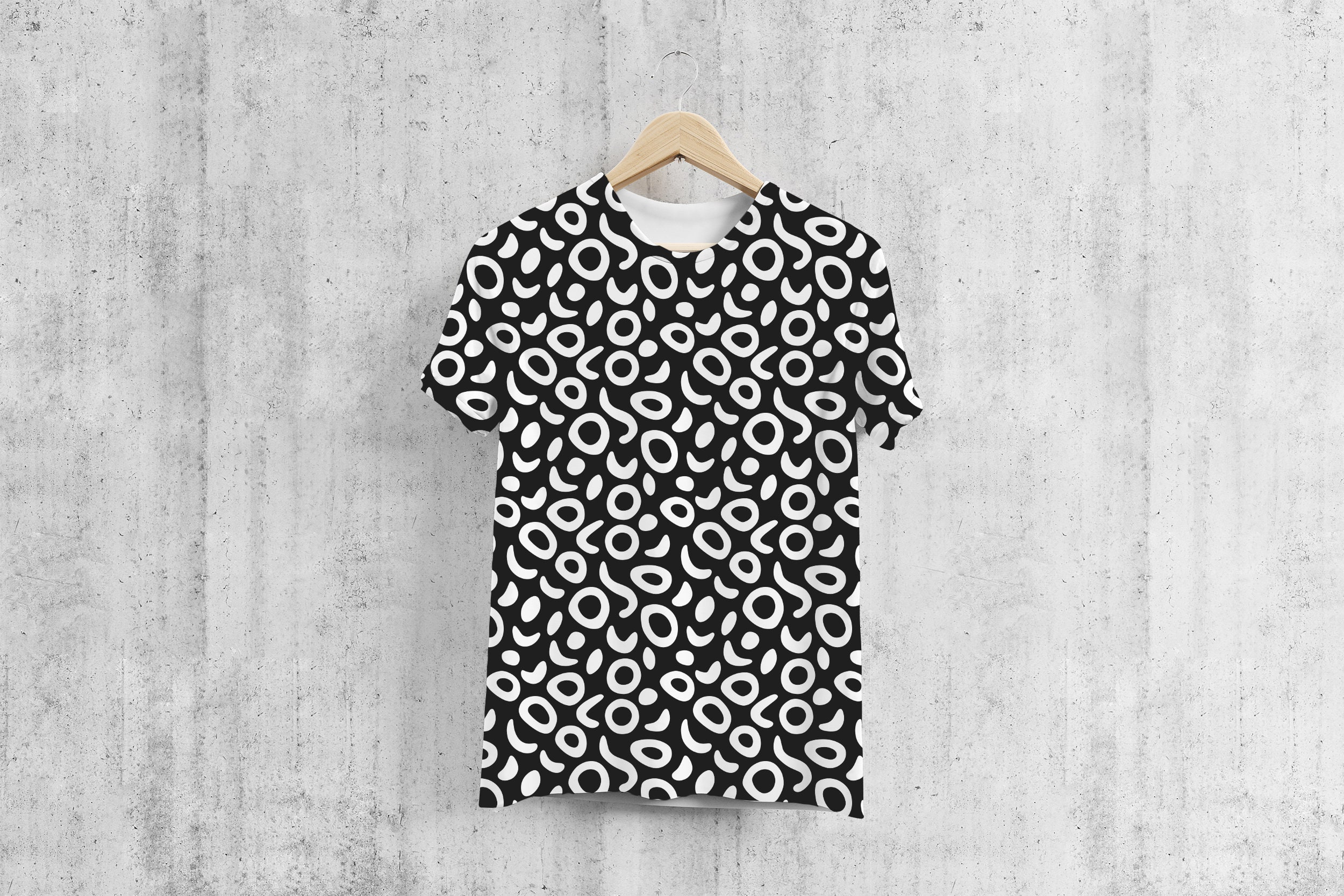 100 Vector Seamless Designs, SVG, BW, Asymmetric Patterns, Scrapbook ...