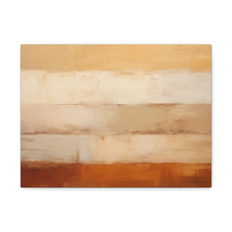 Neutral Color Painting - Landscape, Soft Touch Painting, Canvas Prints ...