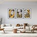 Contemporary Flower Art Set [POSTER] - Modern Contemporary Art ...