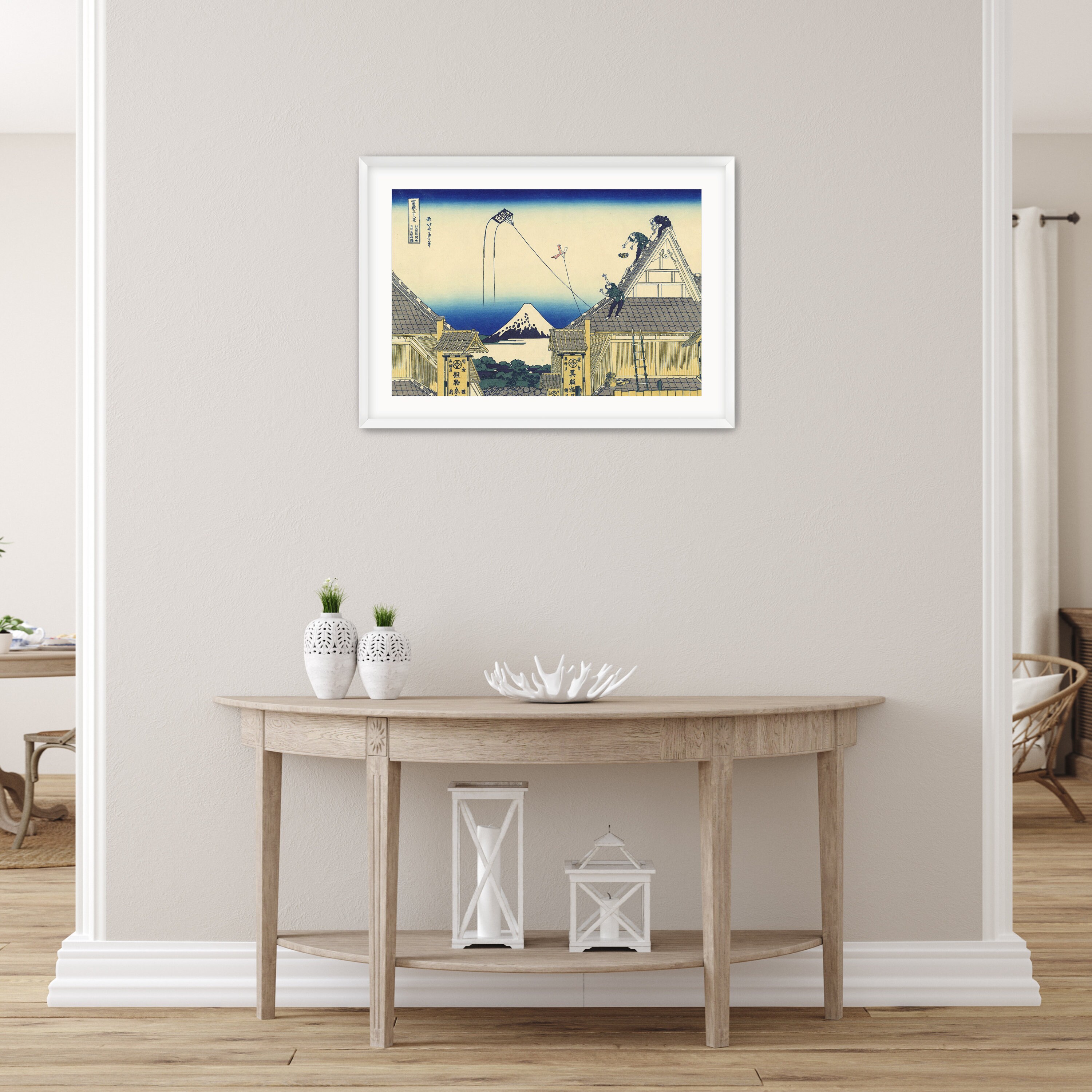 Ukiyo-e Hokusai Katsushika Art Reproduction Hokusai Print Famous Art ...