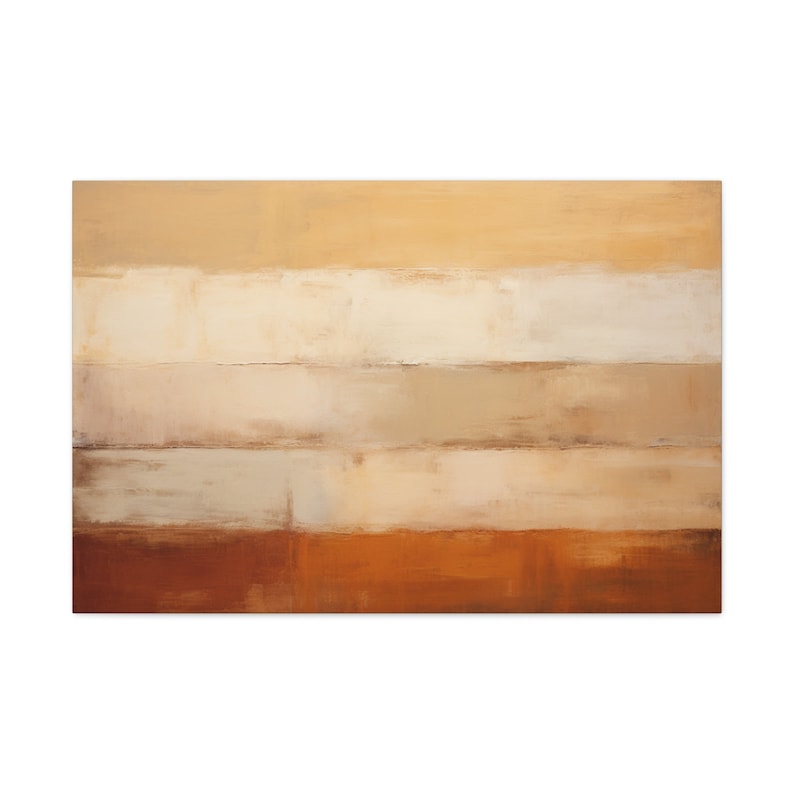 Neutral Color Painting - Landscape, Soft Touch Painting, Canvas Prints ...