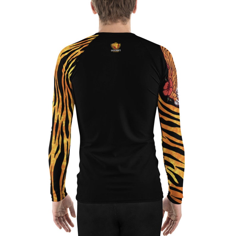 Men's Tiger Rash Guard - Etsy