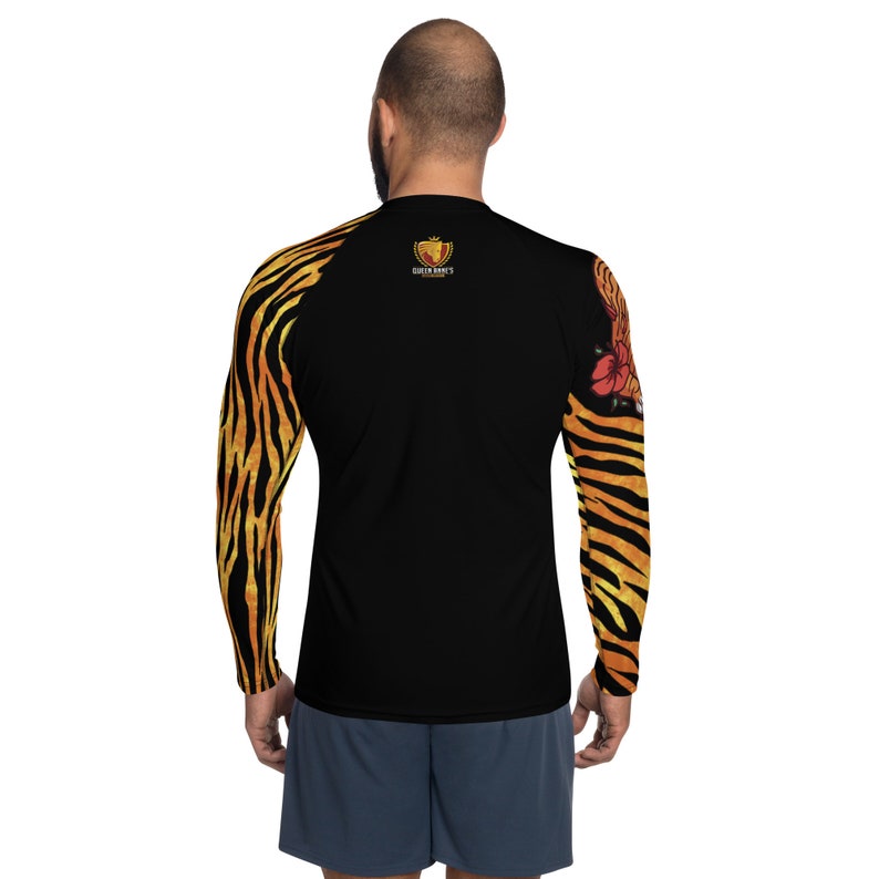 Men's Tiger Rash Guard - Etsy