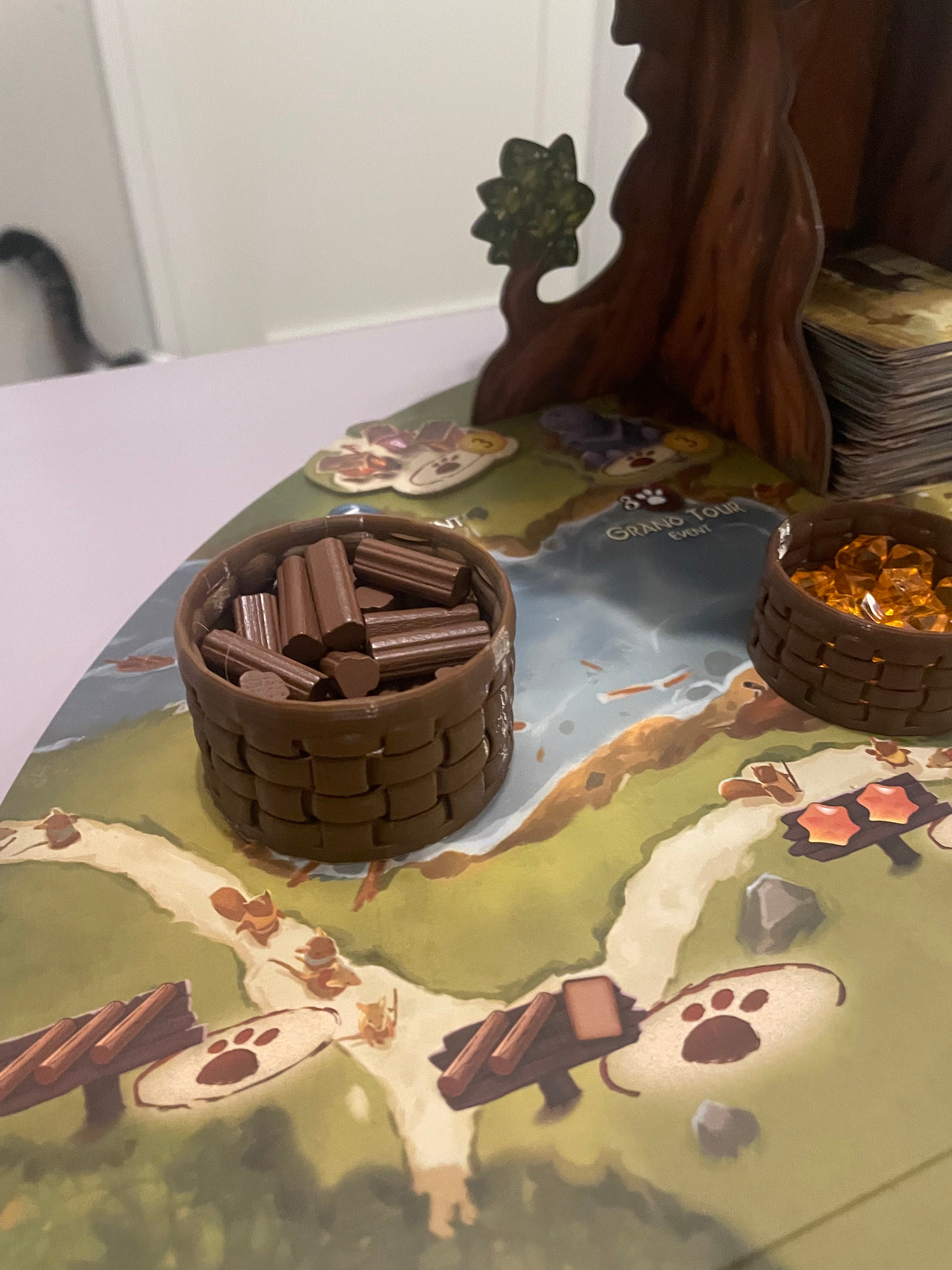 Unofficial 3D Printed Resource Baskets for Everdell - Etsy