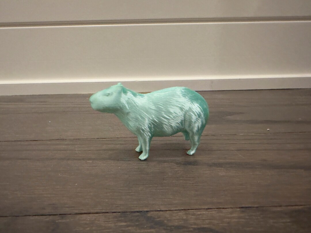 3D Printed Capybara - Etsy