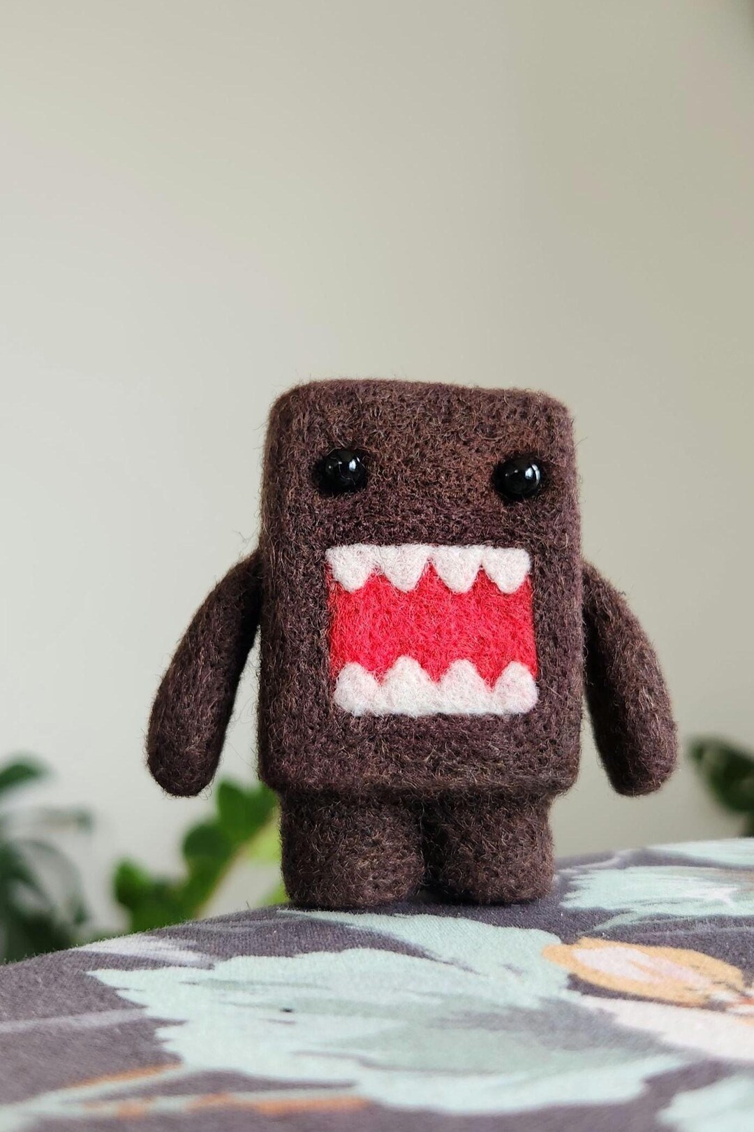 Whimsical Domo-kun Woolly Wonder Little Toy Gift for Him - Etsy