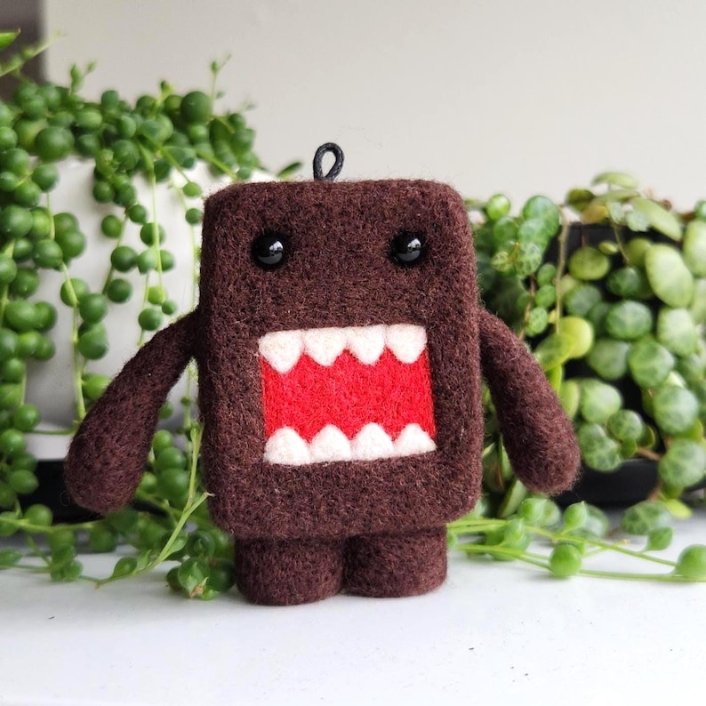 Whimsical Domo-kun Woolly Wonder Little Toy Gift for Him - Etsy