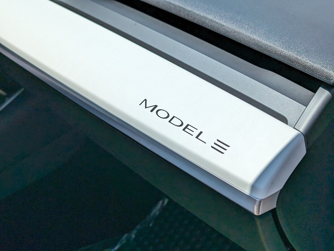 Tesla Logo Vinyl Decal Model 3 Set of 4 - Etsy