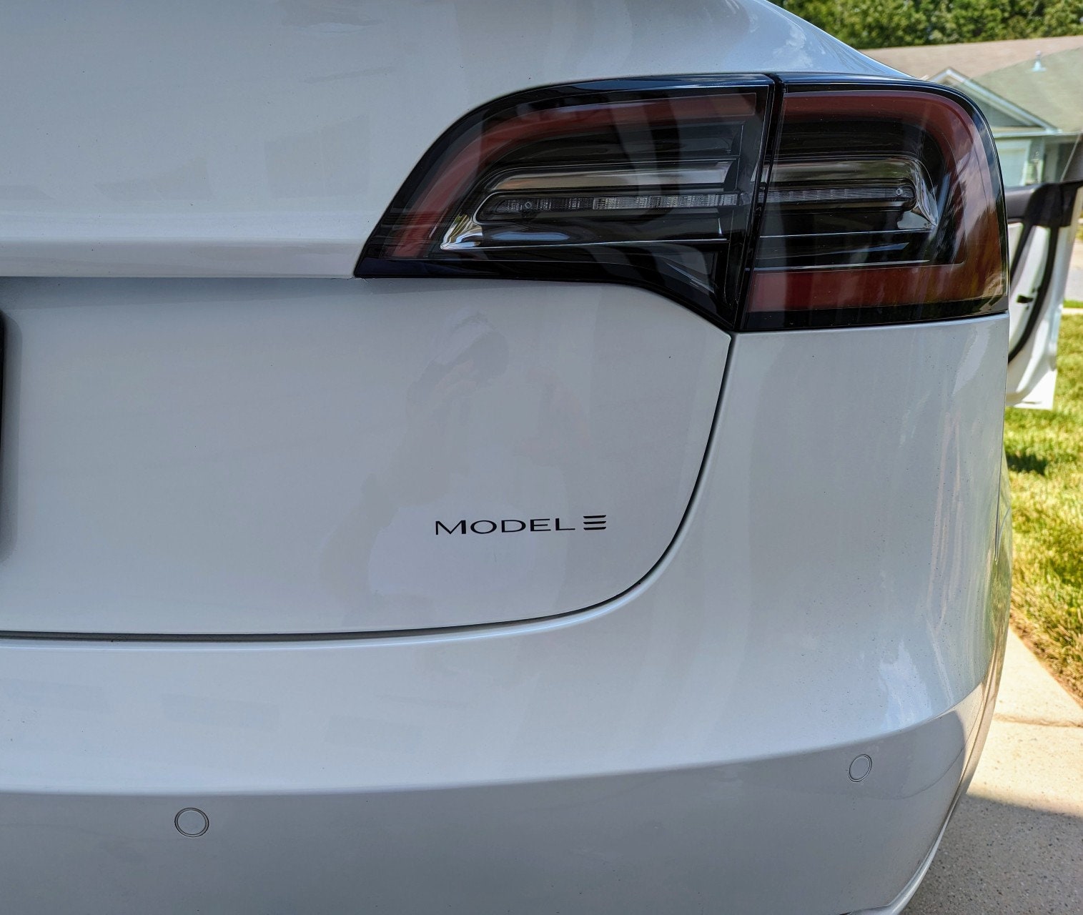 Tesla Logo Vinyl Decal Model 3 Set of 4 - Etsy