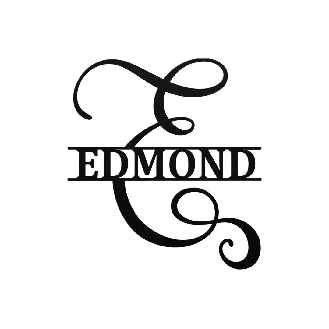 Personalized Metal Monogram With Script Font | Perfect Wall Decor for ...