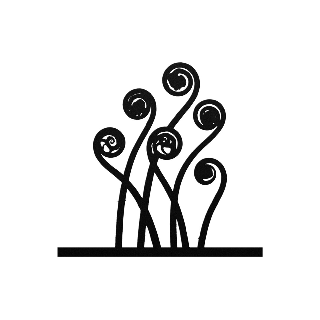 Fern Fronds Cutout No1 Metal Sign Metal Wall Art Metal Decor Metal ...