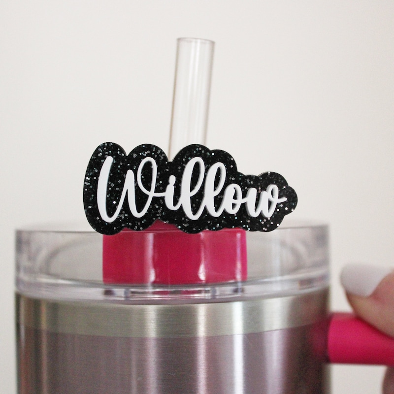 Custom Name Straw - Etsy