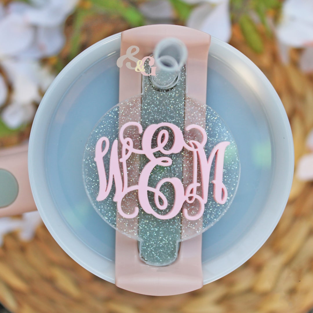 Monogram Stanley Name Plate, Monogram Stanley Topper, Monogram Tumbler ...