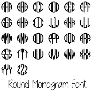 Monogram Stanley Name Plate, Monogram Stanley Toppe - Etsy