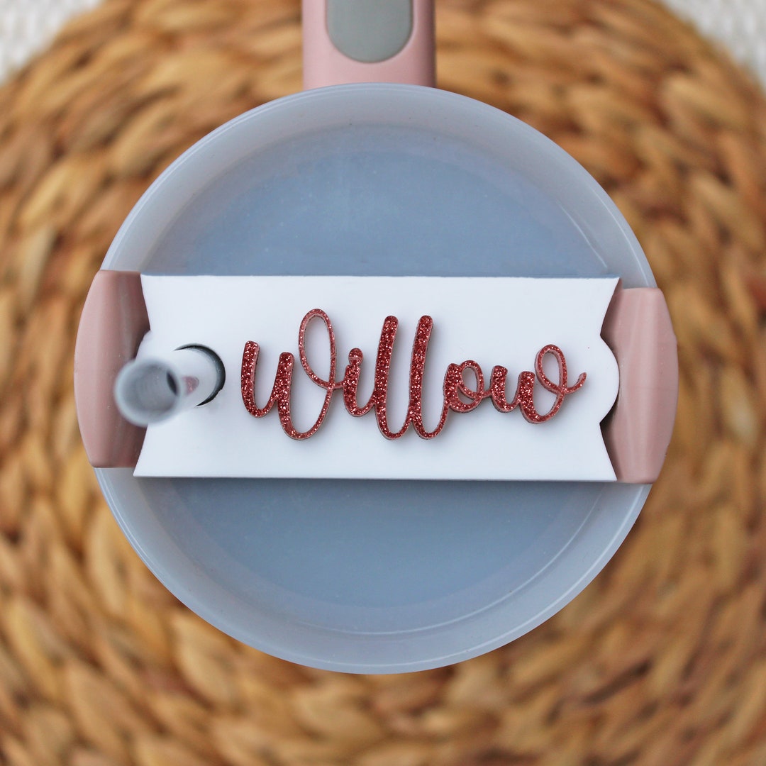 Stanley Name Plate, Personalized Stanley Topper, Name Stanley Plate, 40 ...