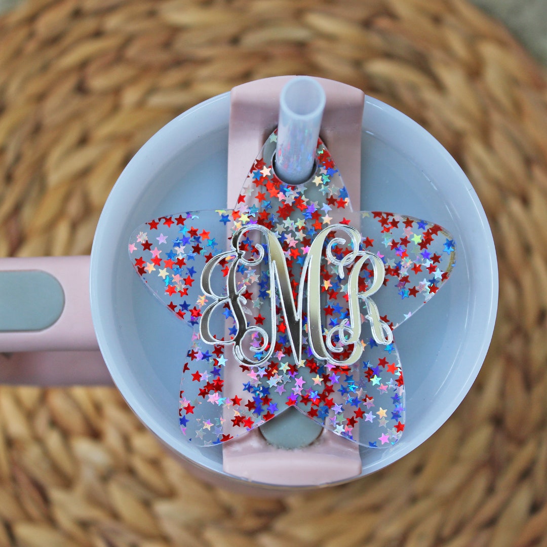 Monogram Stanley Name Plate, Monogram Stanley Topper, Patriotic Topper ...