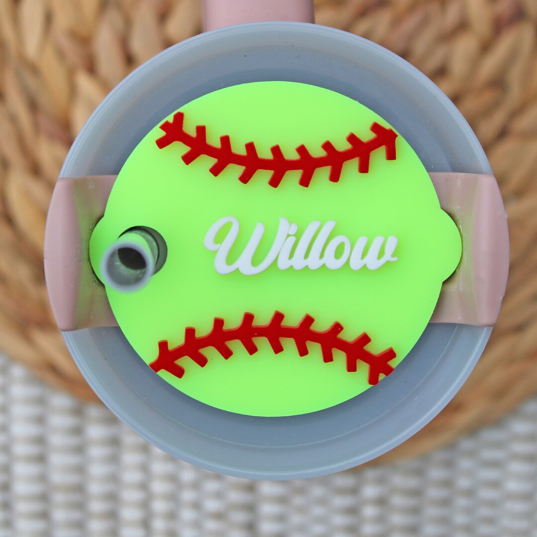 Softball Stanley Topper, Monogramm Stanley Namensschild, Monogramm ...