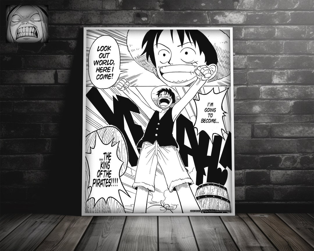 King of the Pirates Manga Panel Posters - Etsy