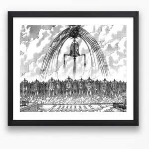 The Rumbling Manga Panel Posters - Etsy