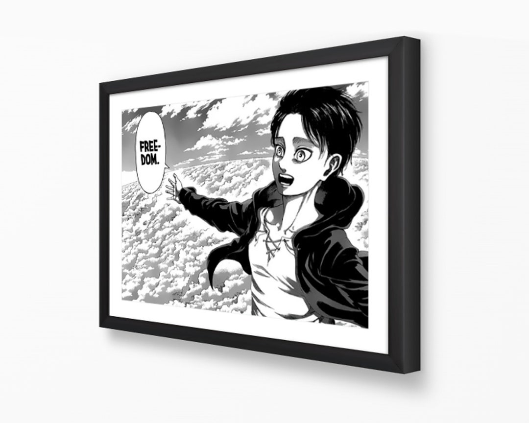 Freedom Manga Panel Posters - Etsy