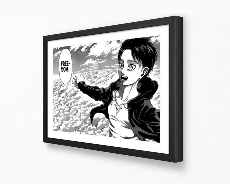 Freedom! - Manga Panel Posters - Etsy