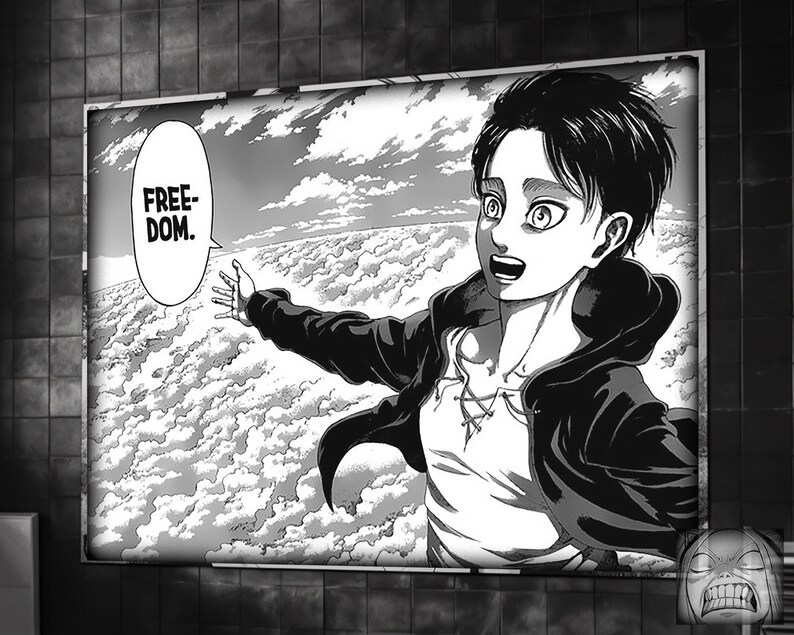 Freedom! - Manga Panel Posters - Etsy