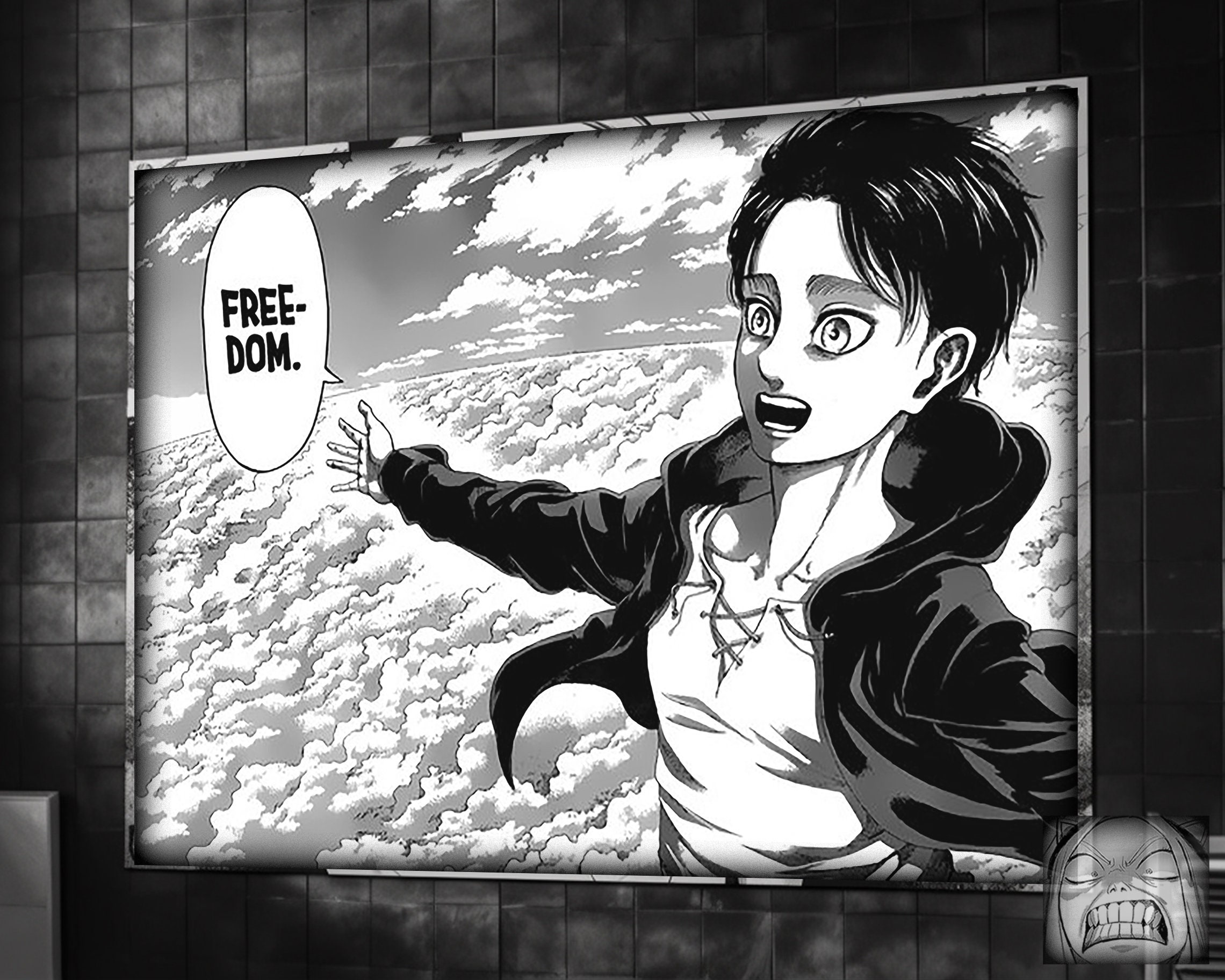 Freedom! - Manga Panel Posters - Etsy