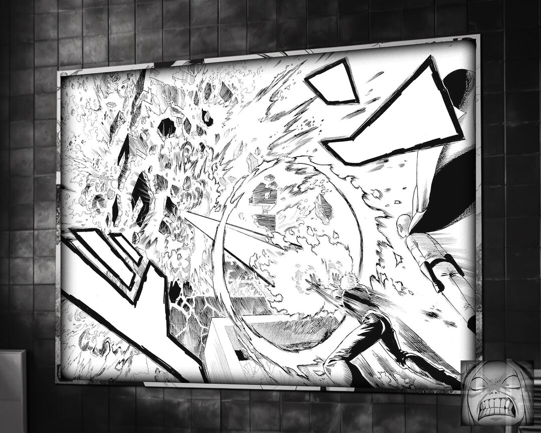 Display of Power Manga Panel Posters - Etsy