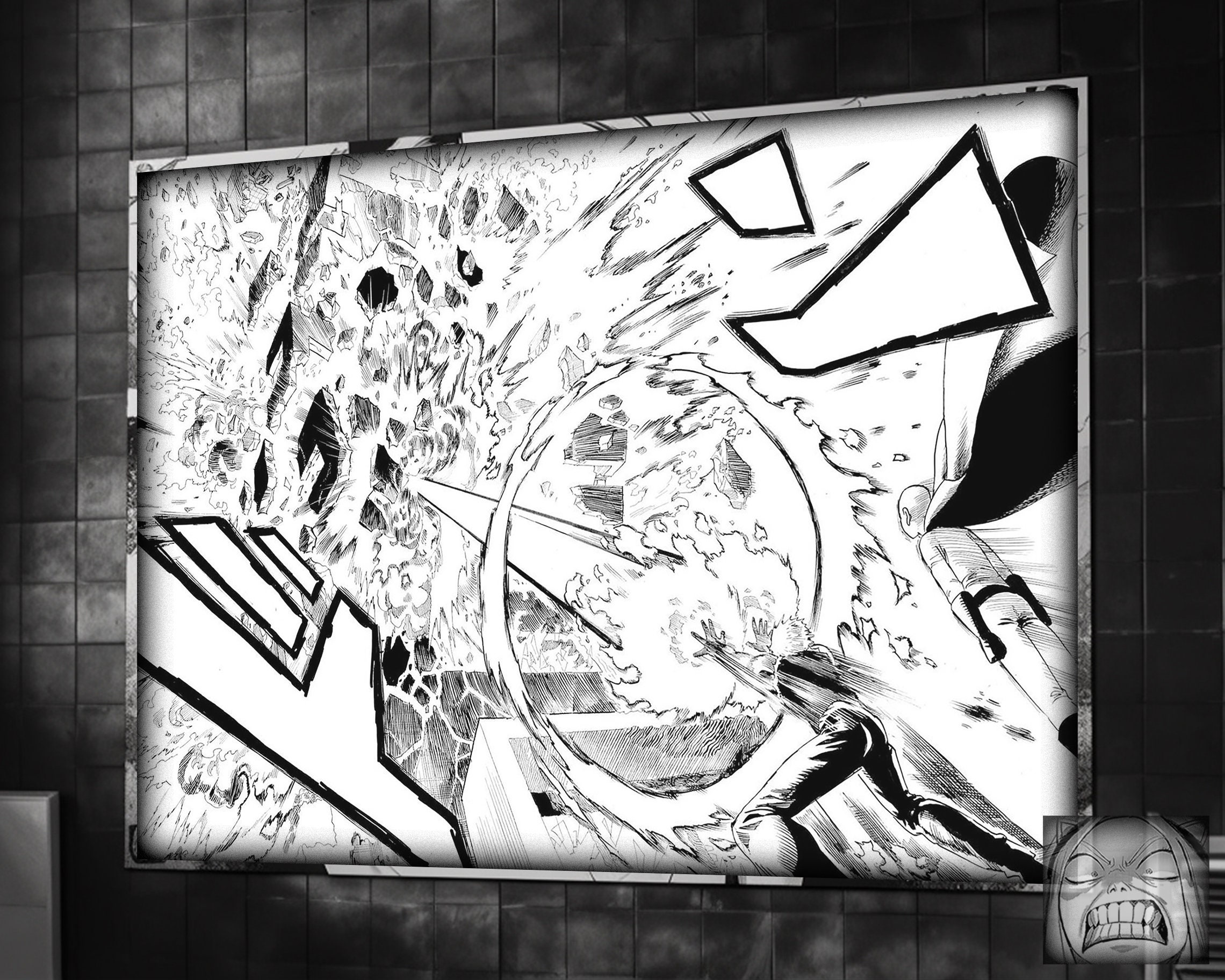 Display of Power Manga Panel Posters - Etsy