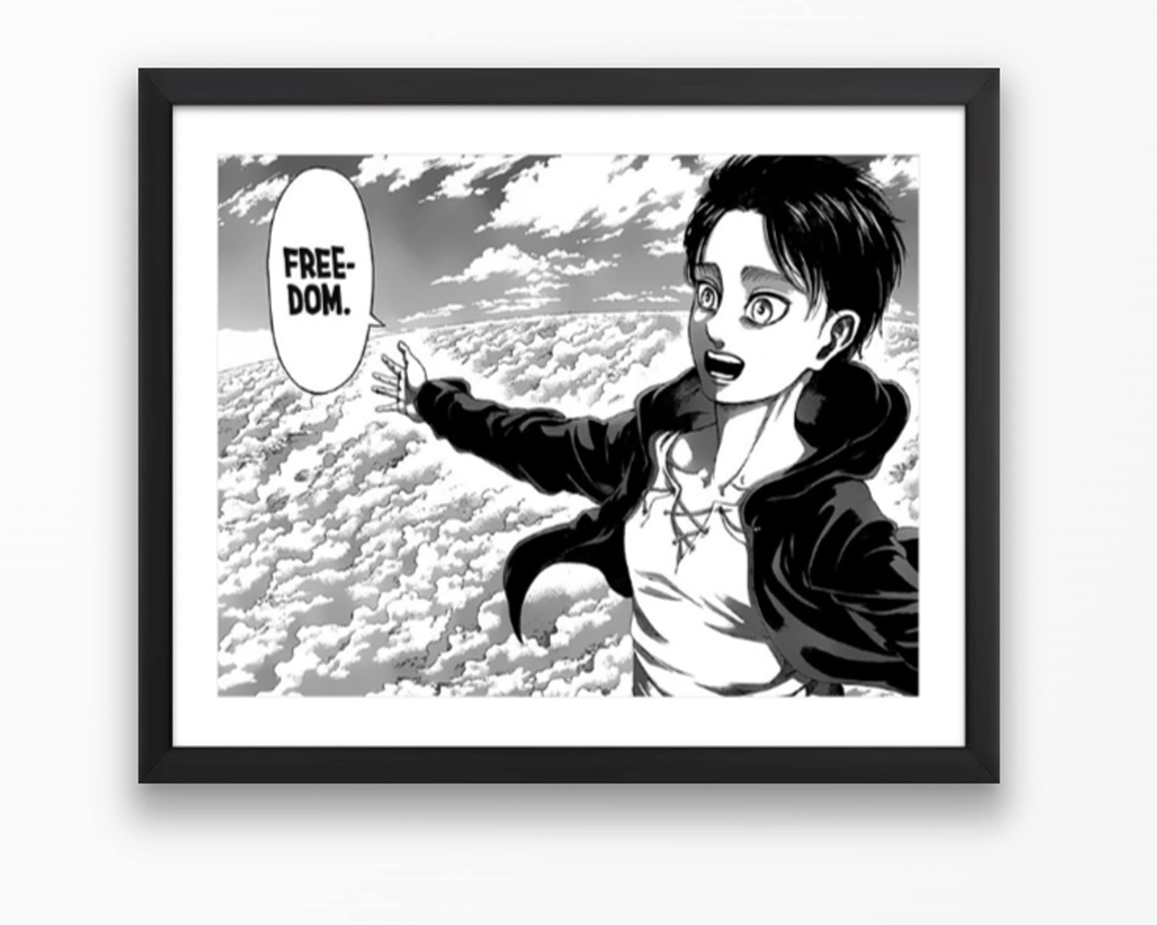 Freedom! - Manga Panel Posters - Etsy