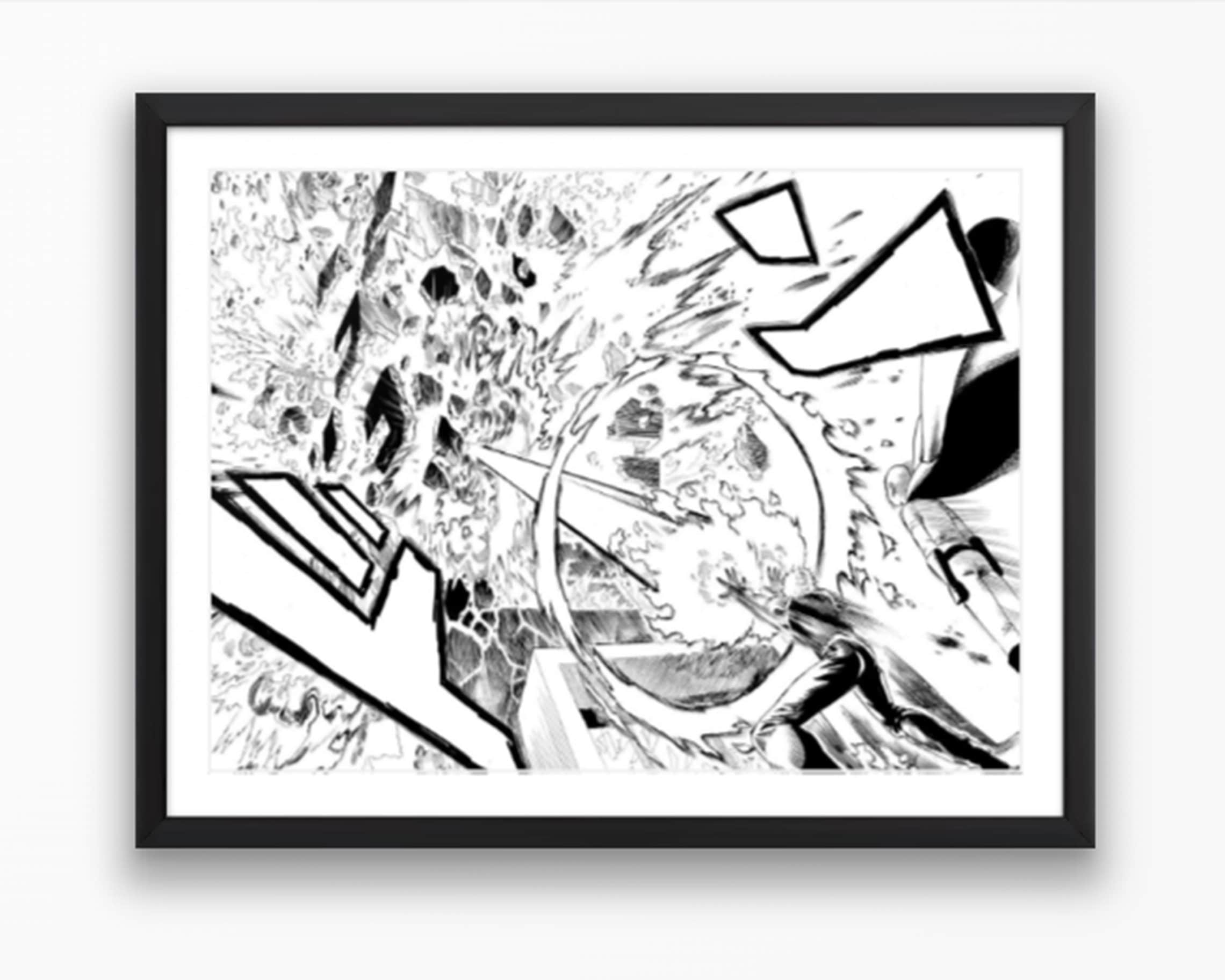 Display of Power Manga Panel Posters - Etsy