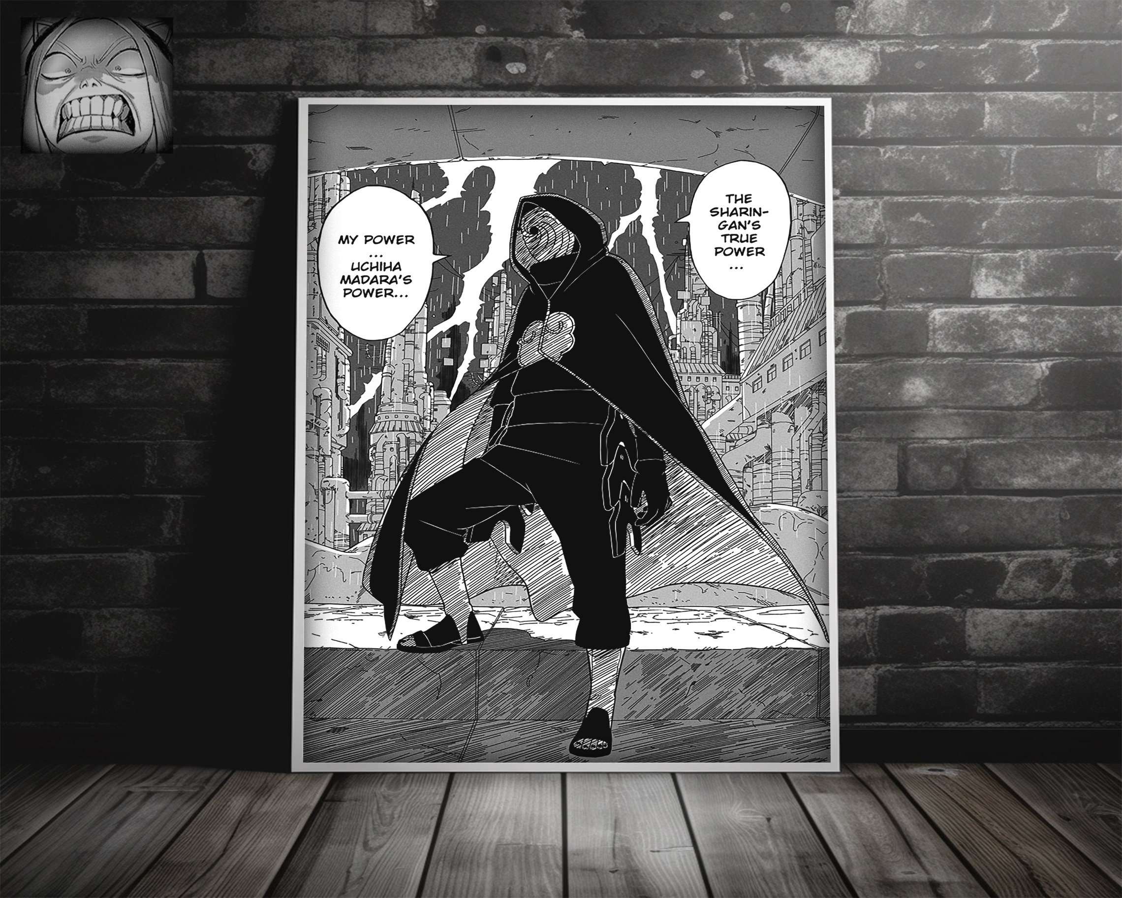 The Big 'reveal' Manga Panel Posters - Etsy