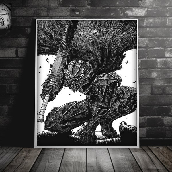 Berserk Manga Panel - Etsy