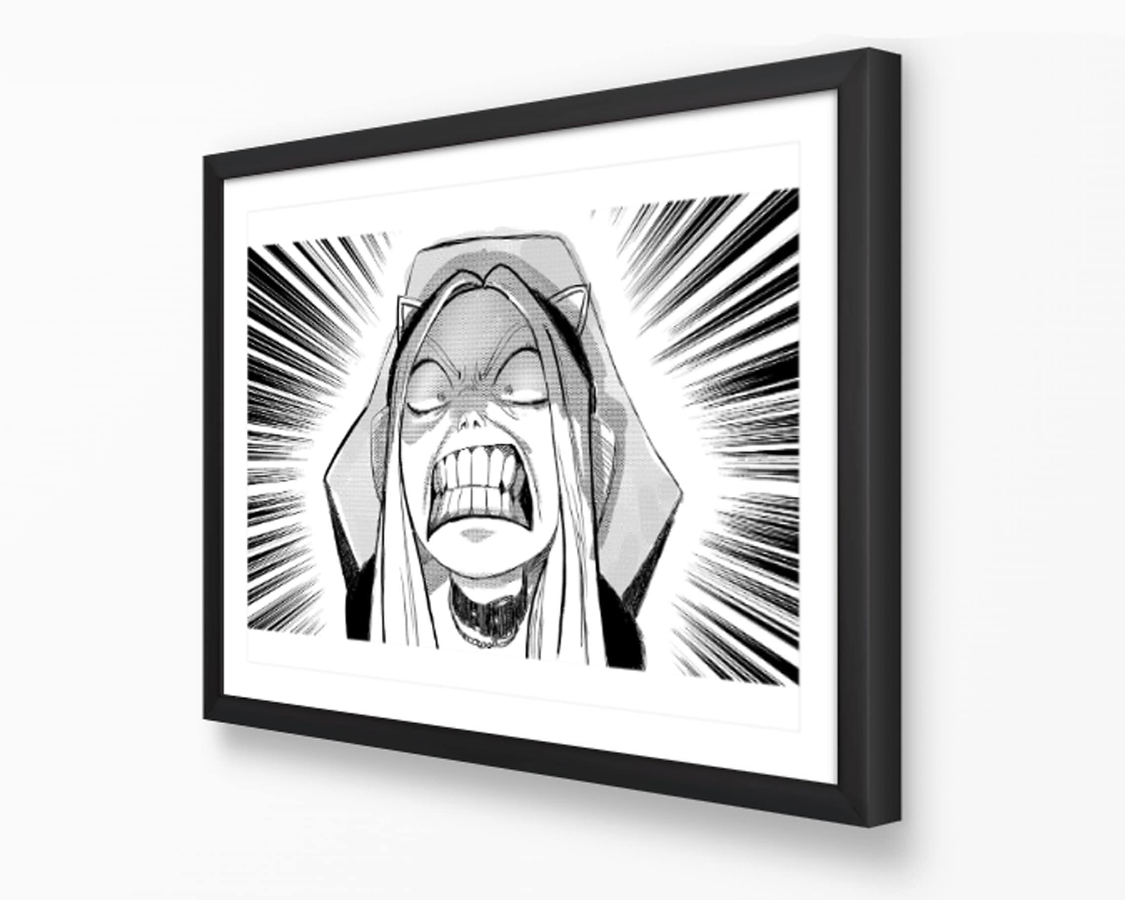 Angry Gamer Girl Manga Panel Posters - Etsy