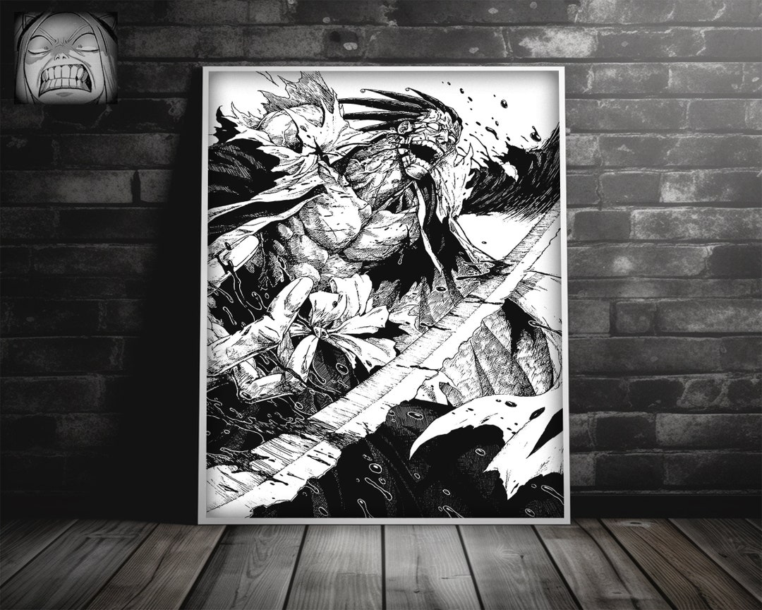 Berserker Samurai Manga Panel Posters - Etsy
