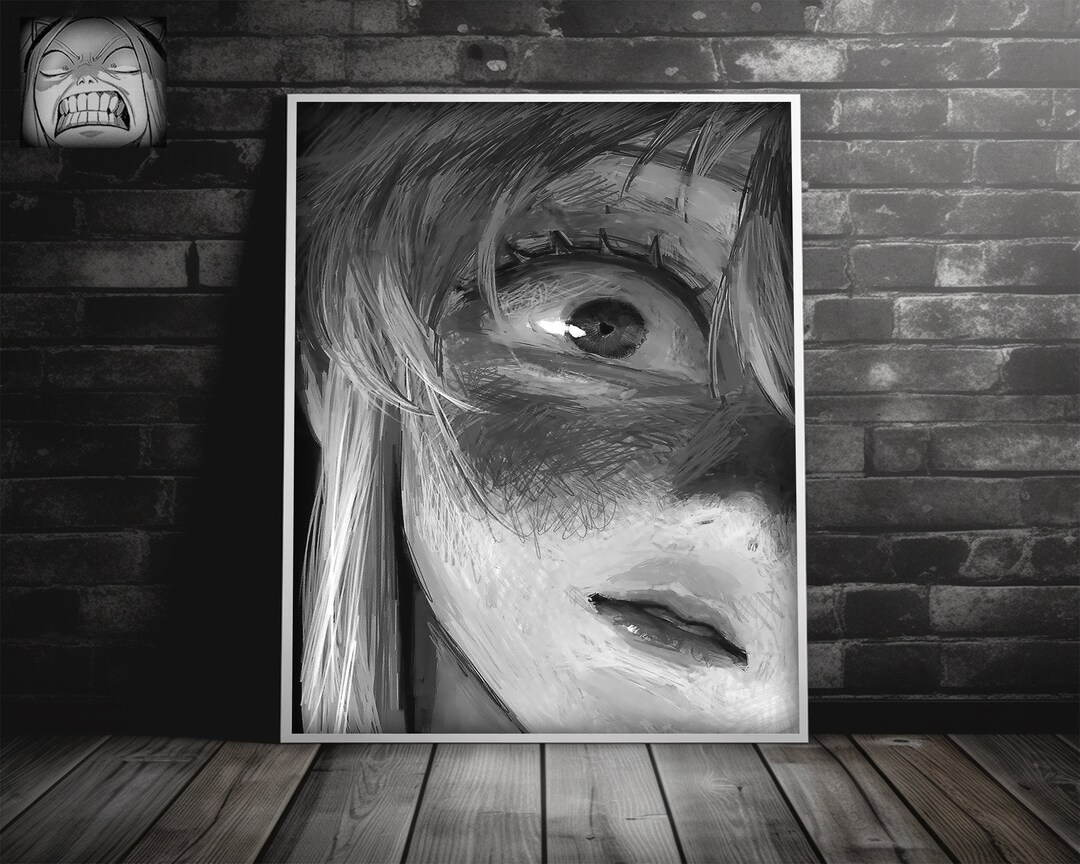 Scary Manga Stare - Manga Panel Posters - Etsy Canada