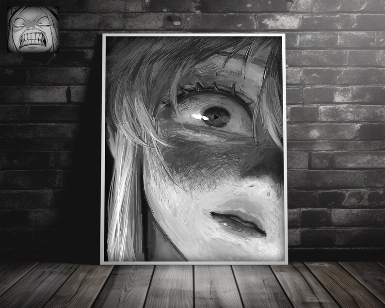 Scary Manga Stare Manga Panel Posters - Etsy Canada