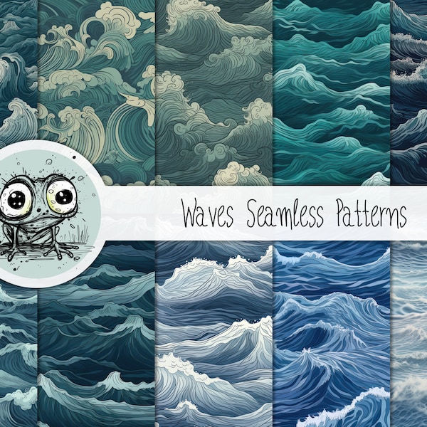 Rolling Waves - Etsy