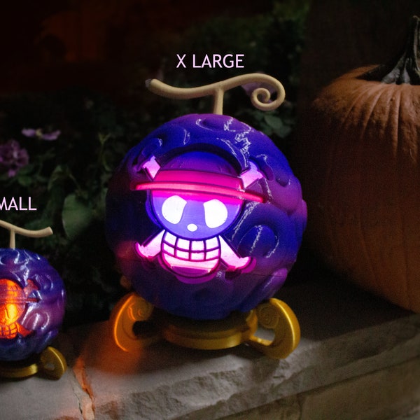 Devil Fruit Lamp - Etsy