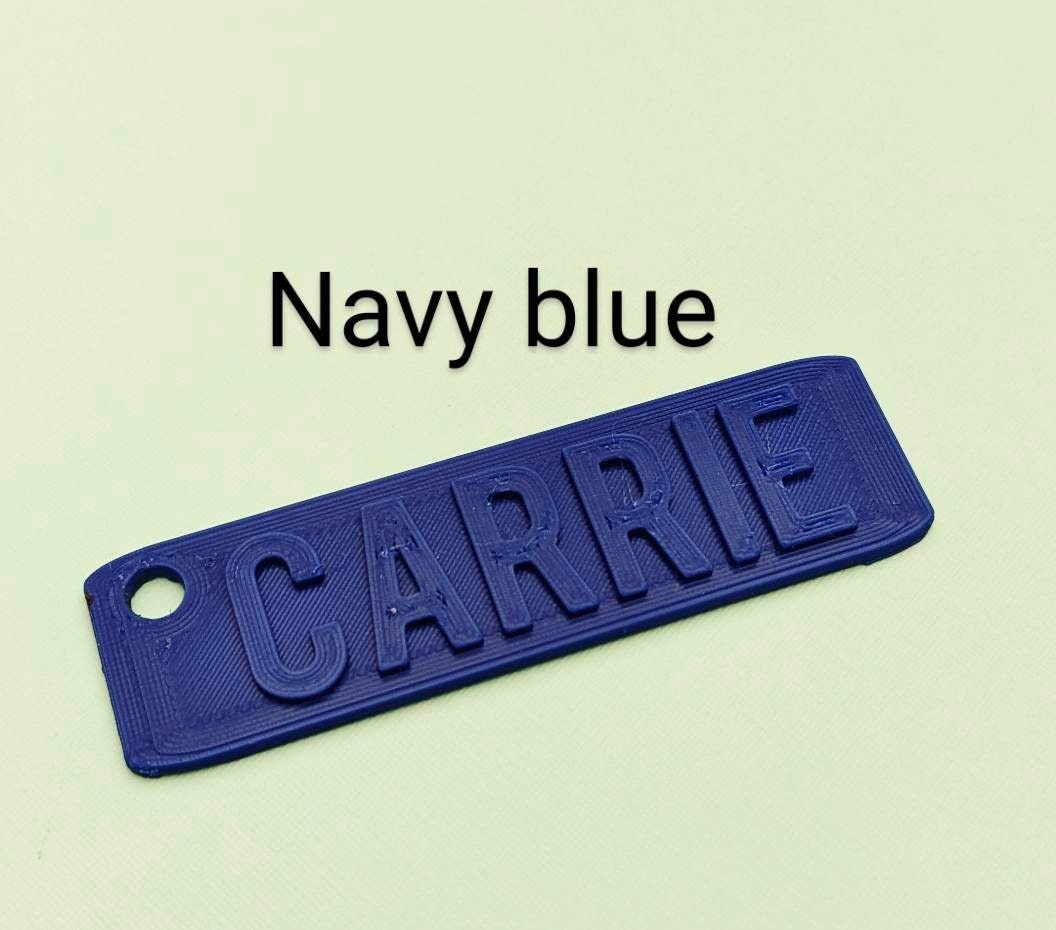 Personalized 3D Printed Name or Word Keychain - Etsy