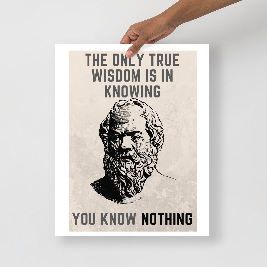 Socrates Poster - Etsy