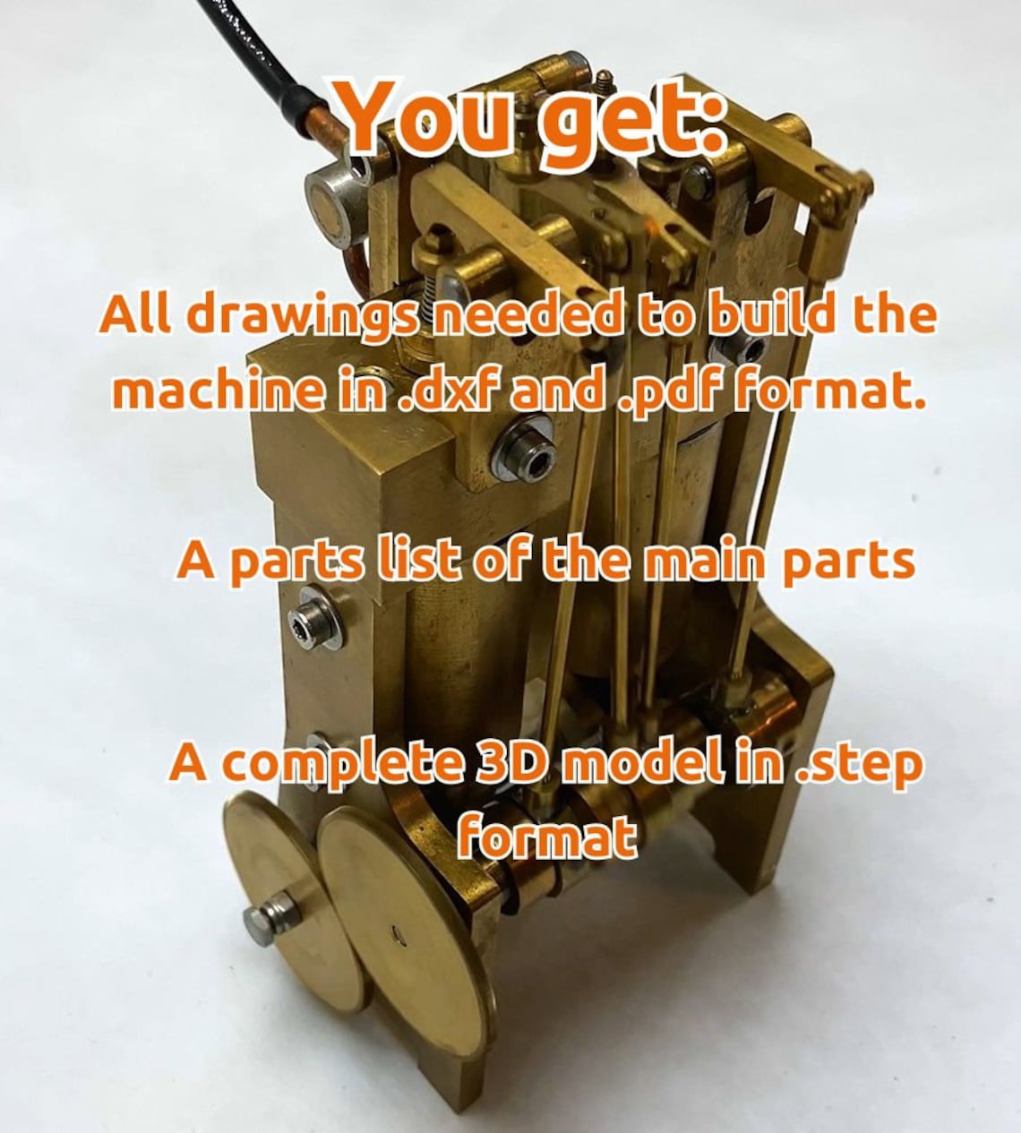 Steam Engine With Valve Control - Etsy